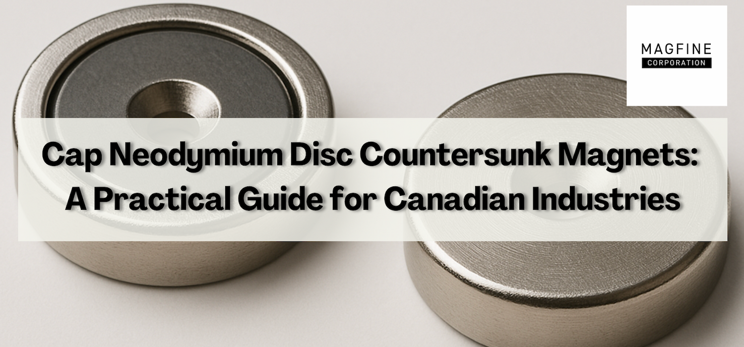 Cap Neodymium Disc Countersunk Magnets: A Practical Guide for Canadian