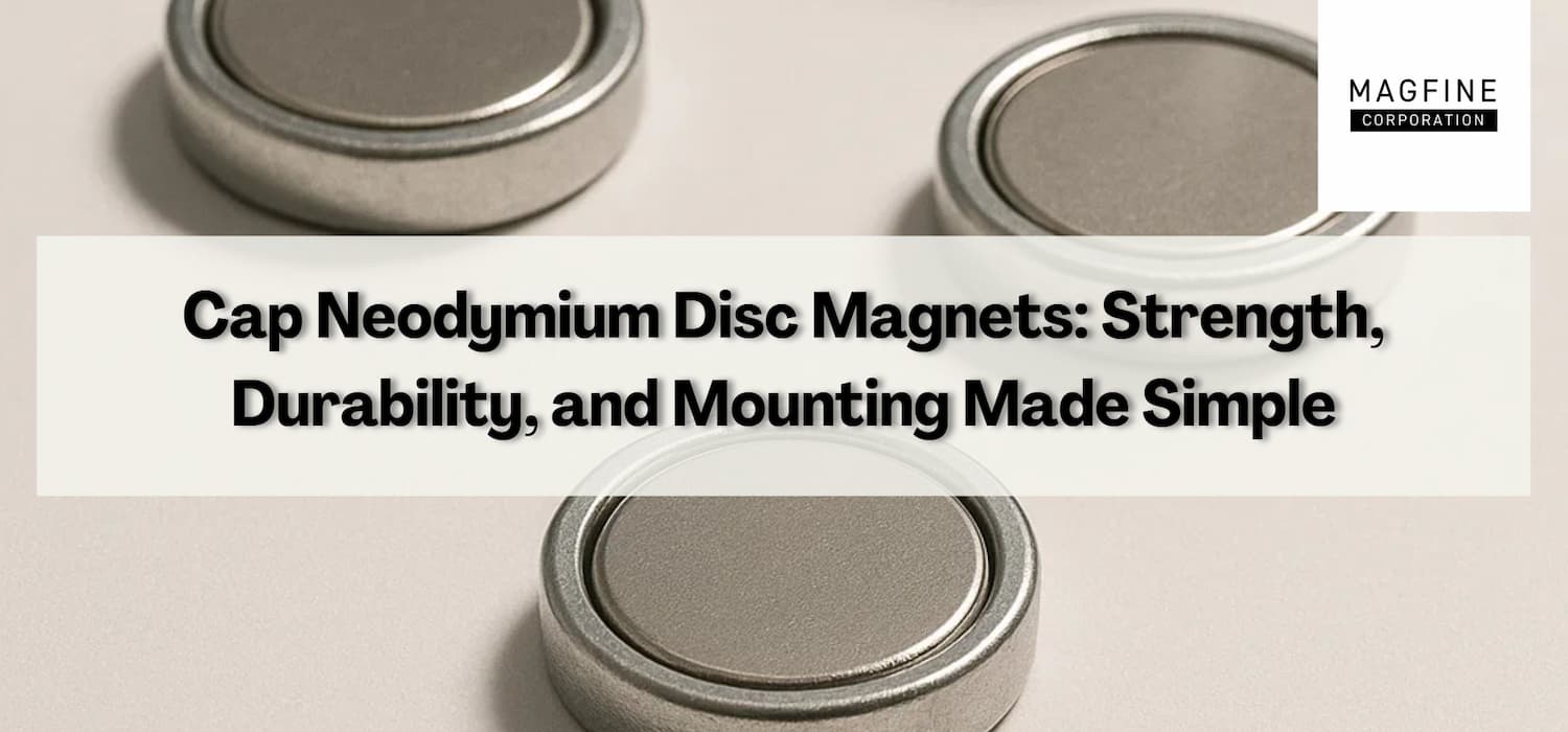 Cap Neodymium Disc Magnets: Powerful, Durable, and Easy to Handle